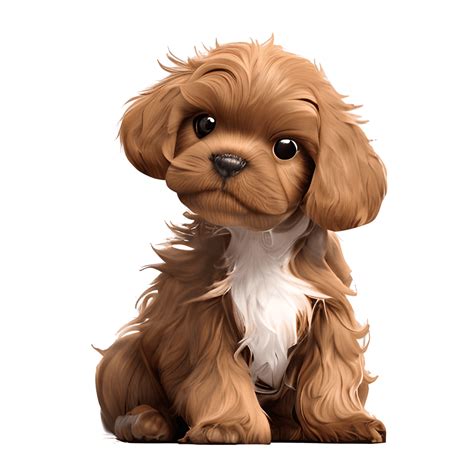 Schattige Cocker Spaniel Puppy Splash Art · Creative Fabrica