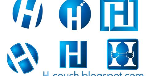 تحميل رموز الشعارات على شكل H مجانا Vector اشكوش ديجيتال Hcouch