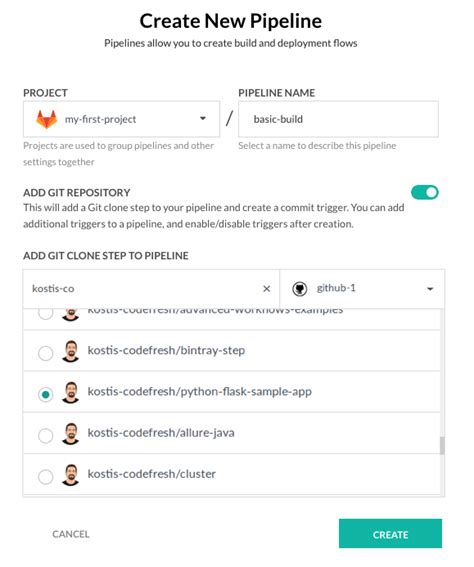 Pipeline Quick Start · Codefresh Docs