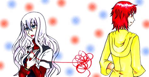 絵師魔】 【絵師魔】アカイイト【交流】 鎮目ゆったりマンのイラスト Pixiv
