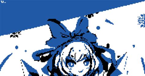 ドット絵 チルノ μserのイラスト Pixiv