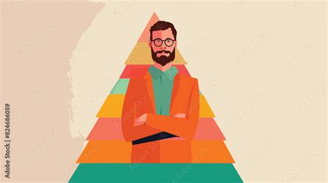 Maslows Hierarchy Of Needs Man Sociology Hierarchy Vector De Stock