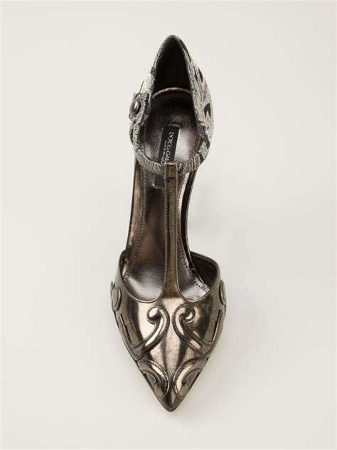 Dolce And Gabbana T Bar Pumps Shoes Post