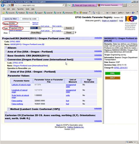 Please Add Oregon State Coordinate System Content Autodesk Community