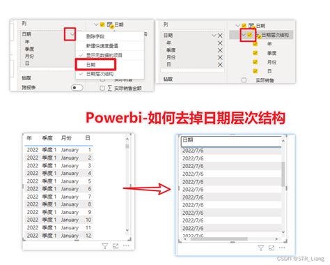 Powerbi ＞ 如何去掉日期层次结构powerbi取消日期层次结构 Csdn博客