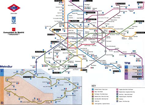Metro De Madrid Más De 100 Imágenes Del Mapa De Metro Cercaní­as Y Bus