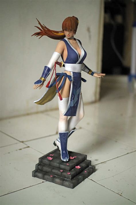 3d File Kasumi Dead Or Alive Statue Fan Art 3d Printable 3d Print Model