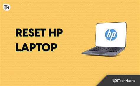 How To Hard Reset Factory Reset HP Laptop Windows 7 8 10 11