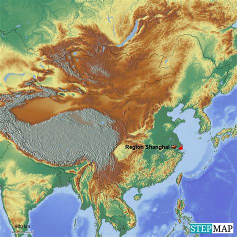 Stepmap Region Shanghai Landkarte Für Germany