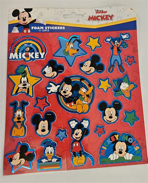 Naklejki Piankowe Disney Myszka Miki 22 Stickers 14280437483 Allegro Pl