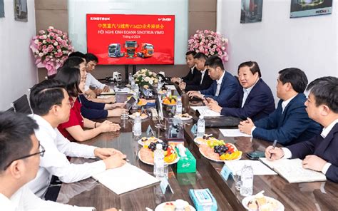 VIMID tham dự Hội nghị khách hàng SINOTRUK cùng đại lý tại thị trường Việt Nam và đón tiếp Đoàn