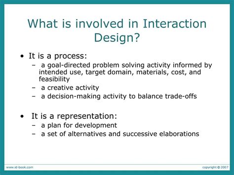 Ppt The Process Of Interaction Design Powerpoint Presentation Free Download Id 1194565