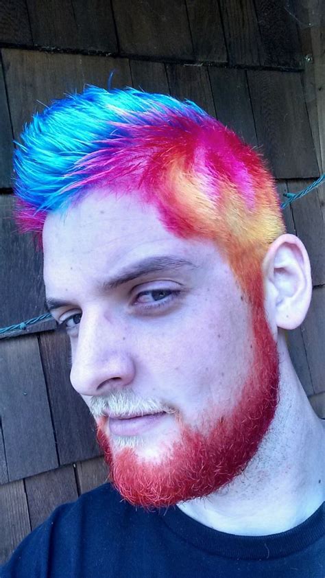 Dyed Hair Men