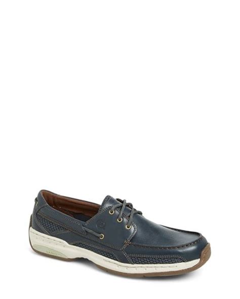 Dunham Captain Boat Shoe In Blue For Men Lyst