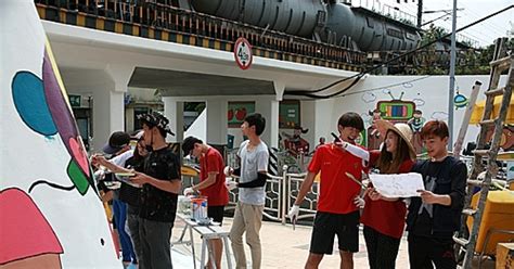 동양대 영주 하망동 굴다리 벽화 디자인
