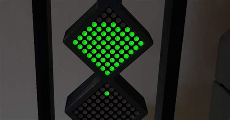 8x8 Matrix Hourglass By Martin Pihrt Download Free Stl Model