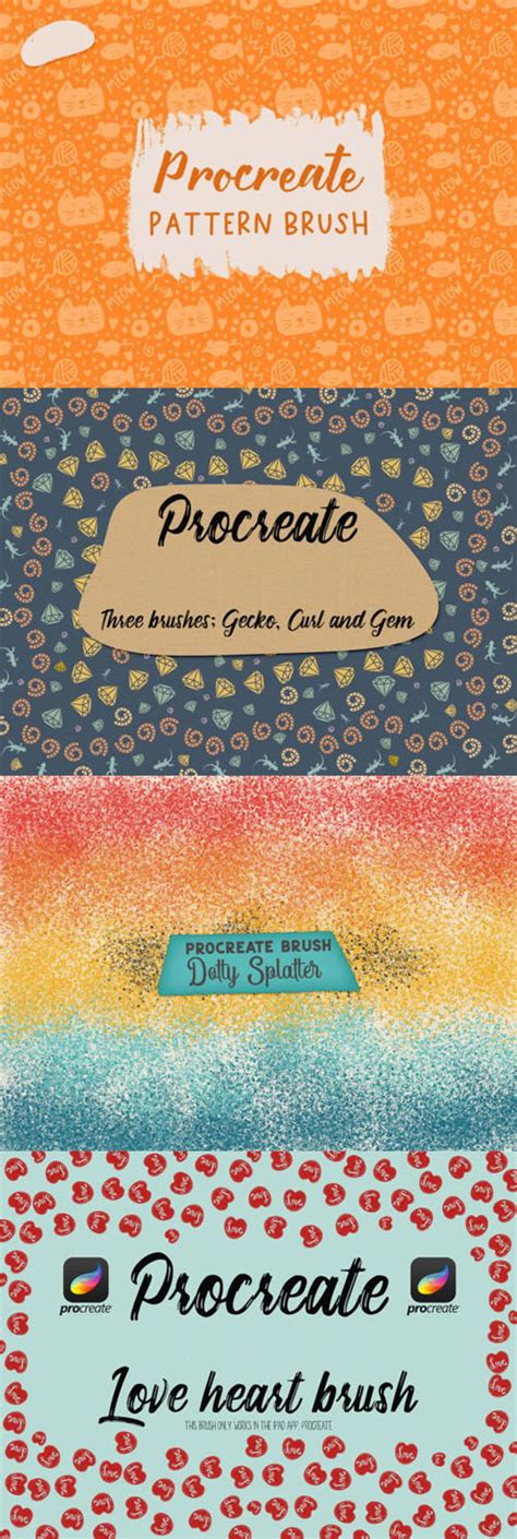 Procreate Brushes Bundle 11 Brushes Collection Best Files Everyday