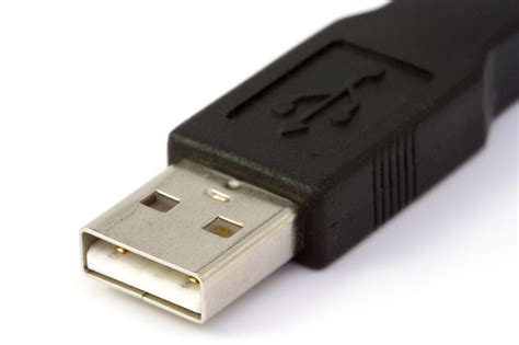 Usb Free Stock Photo Close Up Of A Usb Cable Isolated On A White