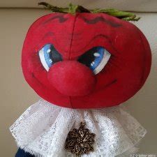 Авторская игрушка - Игрушка Синьор-Помидор купить в Шопике | Мурманск ...