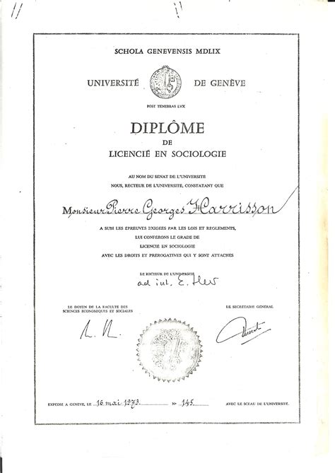 Licence En Sociologie