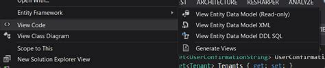 Asp Net EF Pre Generated Views And Multiple Contexts Stack Overflow