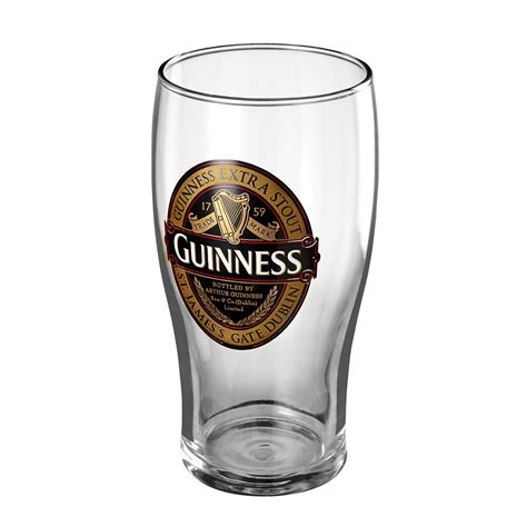Guinness Classic Pint Glass Guinness Webstore Us