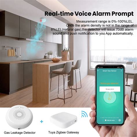 Smart Gas Leak Detector ZGD AVATTO Smart Home