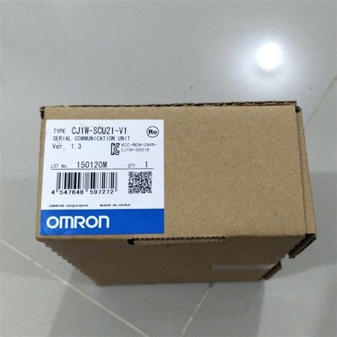 Jual Omron Cj1w Scu21 V1 Serial Communication Unit Best Kota Surabaya