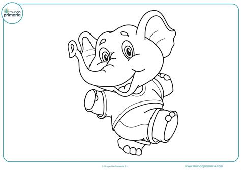 Dibujos Para Colorear De Elefantes Infantiles Dibujos Para Colorear Y