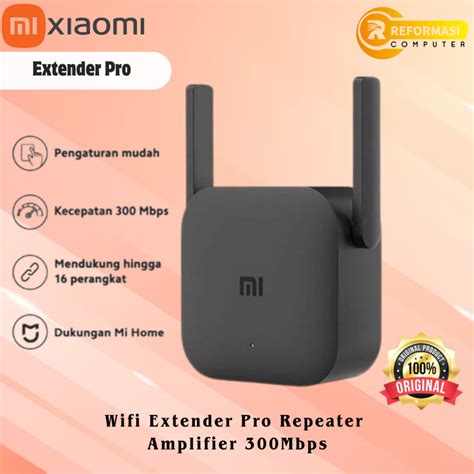 Jual Xiaomi Wifi Extender Mbps Xiaomi Pro Repeater Amplifier Shopee Indonesia