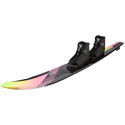 Ho Womens Freeride Slalom Waterski With Double Free Max Bindings