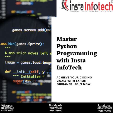 Insta Infotech® On Linkedin Pythontraining Python Institute
