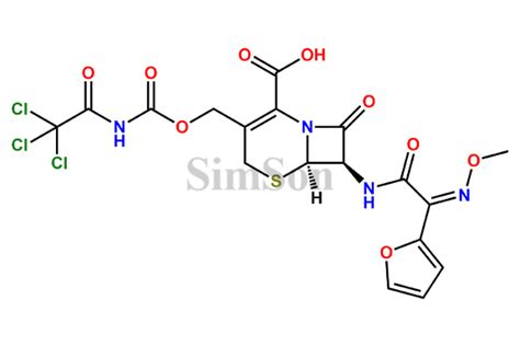 Cefuroxime Ep Impurity D Cas No 76598 06 6 Simson Pharma Limited