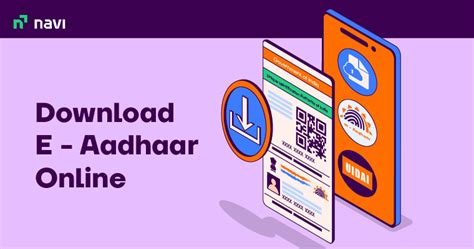 Download E Aadhaar Online How To Download Aadhaar Card