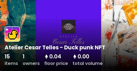 Atelier Cesar Telles Duck Punk Nft Collection Opensea