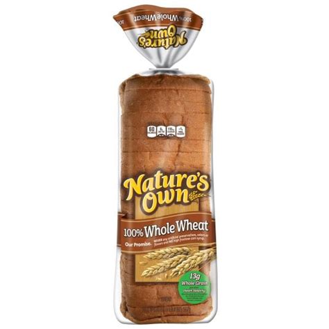 Nature S Own Whole Wheat Whole Wheat Bread Oz Loaf Publix Super Markets