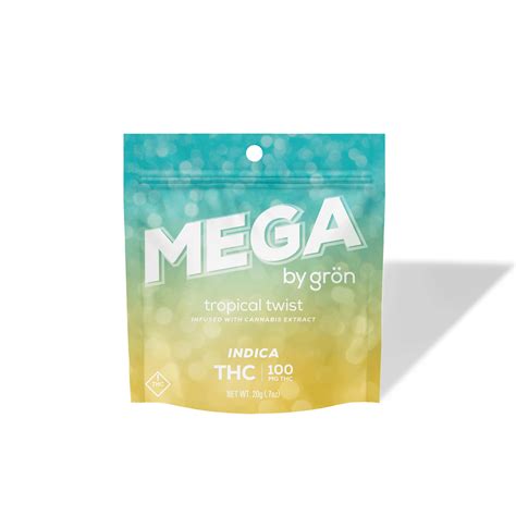 Grön Grön Thc Tropical Twist Mega Pearl Indica Leafly