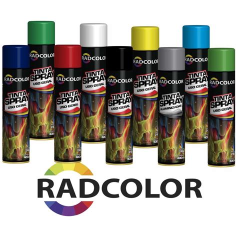 Tinta Spray Uso Geral 400 Ml Radcolor Radnaq Shopee Brasil