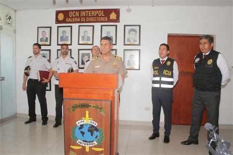 Policía Nacional Del Perú On Twitter Pnp📢 Interpol Perú En Un