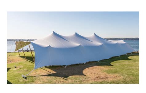 Bedouin Stretch Tent White 20m X 15m The Event Mill