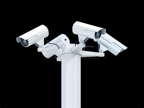 Surveillance Camera System Stock Image Illustration Of City 306164101