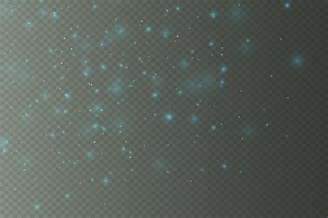 A Flash Of Light And Dust Magic Glow Light Effect Stock Illustration