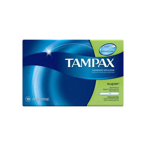 Tampax Super Unscented