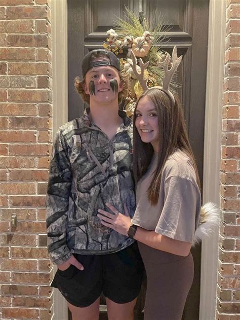 Deer And Hunter Couple Costume Cute Couple Halloween Costumes