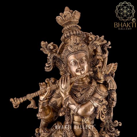 Krishna Statue Large 75 Cm Big Size Brass Krishna Idol Hindu God Of