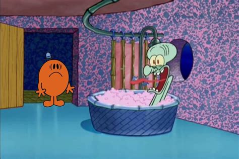 Mr Tickle Drops By Squidwards House By Redkirb On Deviantart