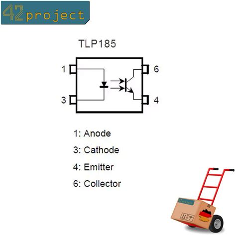 Tlp185 Gr Optokoppler 1 Kanal Phototransistor If 20ma 375 Kv P185 Datenkoppler