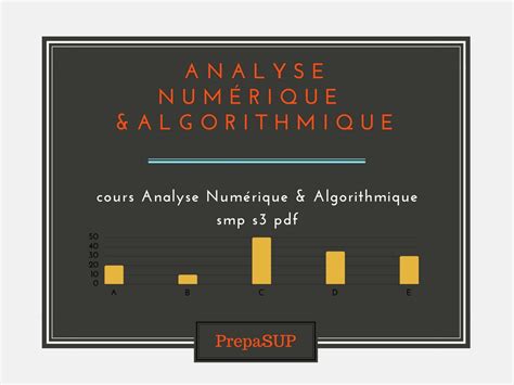 Cours Analyse Numerique And Algorithme S3 Prepasup