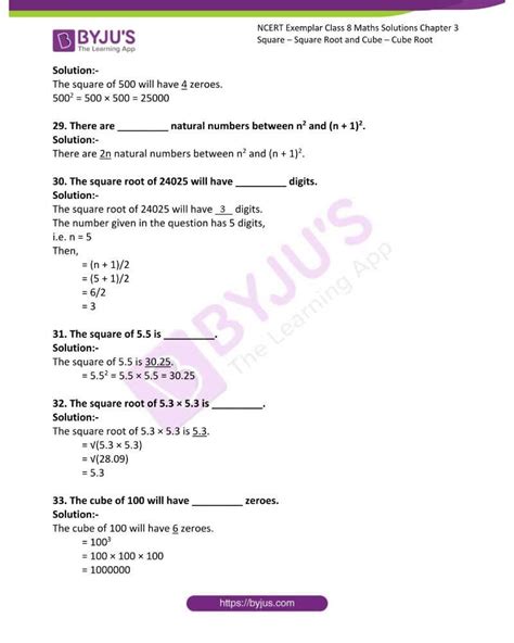 Ncert Exemplar Class 8 Maths Solutions Chapter 3 Squares And Square