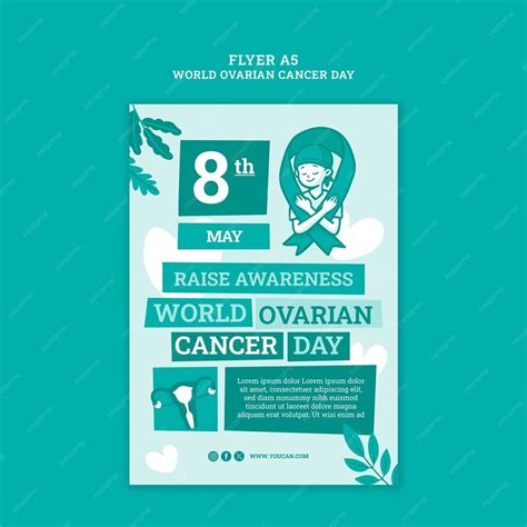 Free Psd World Ovarian Cancer Day Template